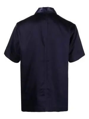 CDLP Short-sleeve Satin-finish Shirt