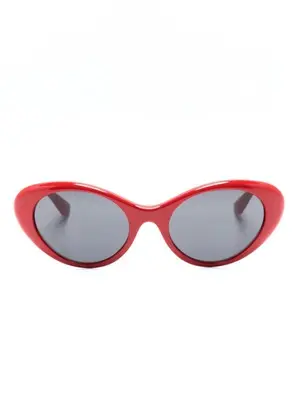 Versace Medusa Head Cat-eye Sunglasses - Red