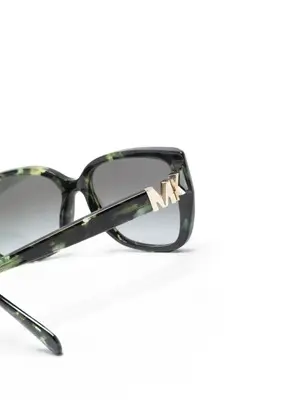 Michael Kors Acadia Square-frame Sunglasses - Green