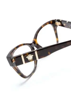 Versace Medusa Plaque Cat-eye Glasses
