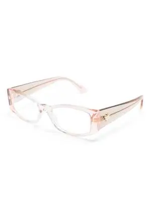 Versace Medusa Motif Rectangle Frame Glasses