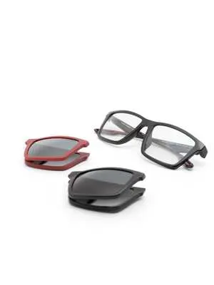 Emporio Armani Rectangle Frame Eyeglasses - Black