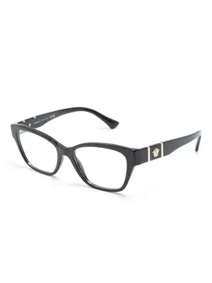 Versace Medusa Plaque Cat-eye Frame Glasses