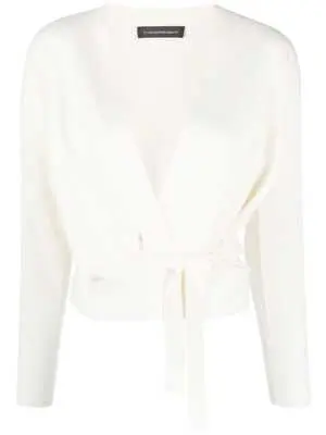LORENA ANTONIAZZI Lorena Antoniazzi Tied-Waist Cashmere Cardigan