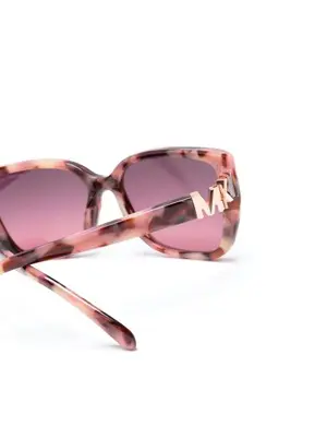 Michael Kors Acadia Square-frame Sunglasses - Pink