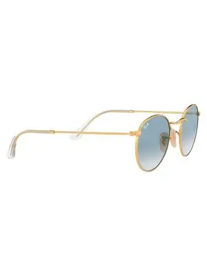 Ray-ban Round Frame Sunglasses - Gold