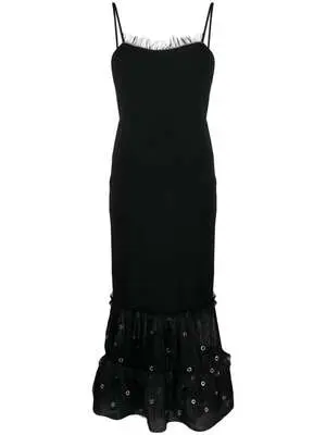 Off-white Spaghetti Strap Dresses