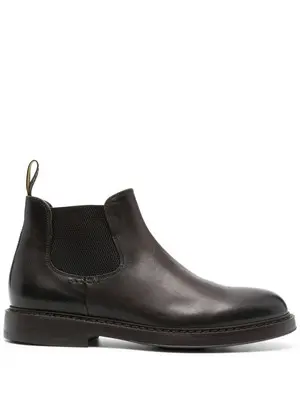DOUCAL'S Round-toe Leather Boots