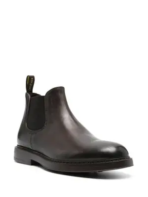 DOUCAL'S Round-toe Leather Boots