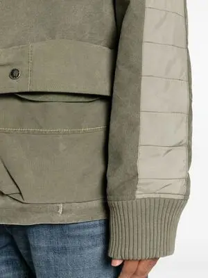 GREG LAUREN Army Tent Retro Zip-up Jacket - Green