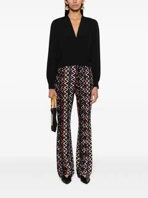 FORTE_FORTE Gathered Moroccan-crêpe Shirt