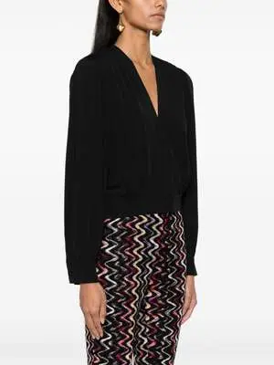 FORTE_FORTE Gathered Moroccan-crêpe Shirt