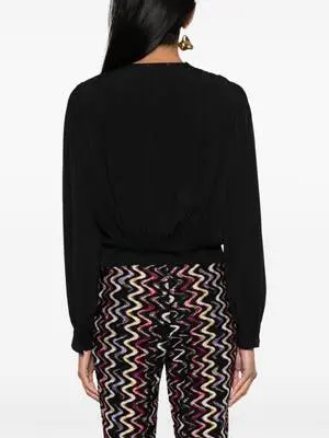 FORTE_FORTE Gathered Moroccan-crêpe Shirt
