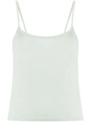 TEDDY CASHMERE Rapallo Tank Top - Green