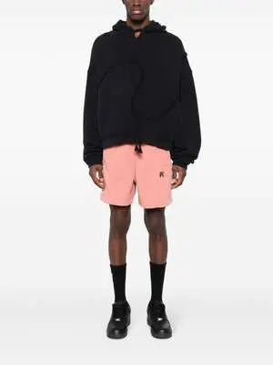 Palm Angels Monogram-embroidered Track Shorts