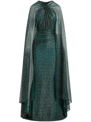 Talbot Runhof Cape Effect Dresses
