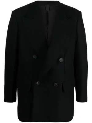 HEVO Peak-lapels Double-breasted Blazer