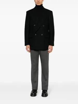 HEVO Peak-lapels Double-breasted Blazer