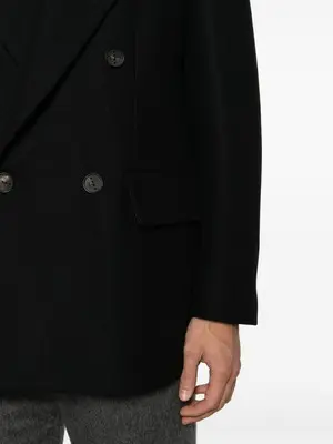 HEVO Peak-lapels Double-breasted Blazer