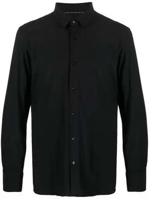 BOSS Long-sleeves Button-up Shirt - Black