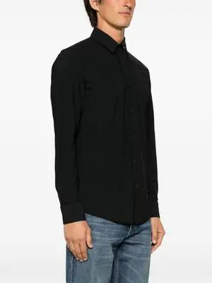 BOSS Long-sleeves Button-up Shirt - Black