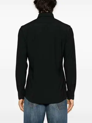 BOSS Long-sleeves Button-up Shirt - Black