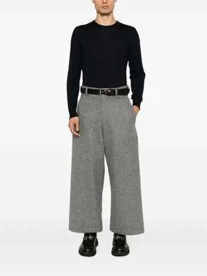 MODES Fine-knit Merino Wool Jumper - Blue
