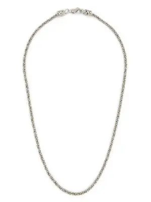 Emanuele Bicocchi Curb Chain Necklace - Silver