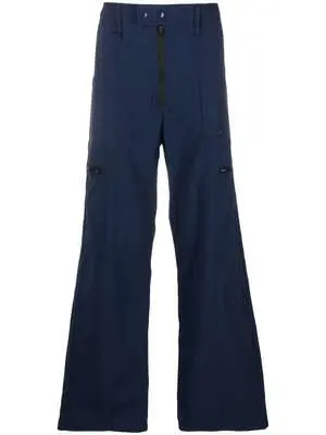 Adidas X Wales Bonner Zip-detail Cargo Pants - Blue