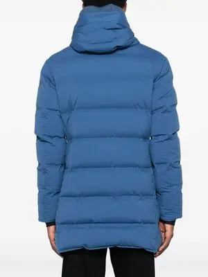 KIRED Slouch-hood Padded Jacket - Blue