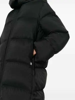 Bacon Logo-patch Padded-design Coat