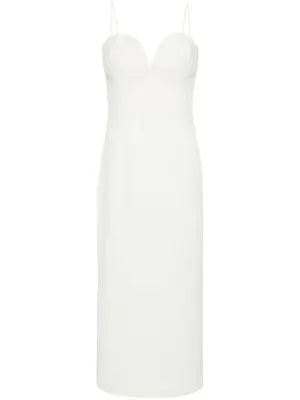 Rebecca Vallance Cora Midi Dress - White