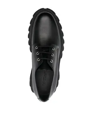 Off-White Exploration Leather Derby Shoes - Black