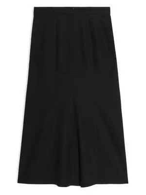 Balenciaga A-line Flared Mid-calf Skirt