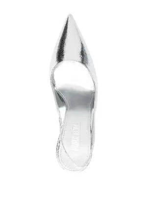 Paris Texas Lidia 115mm Metallic-effect Leather Pumps