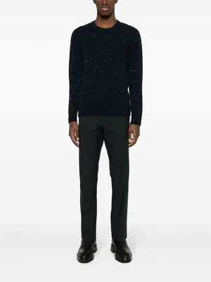 DRUMOHR Speckle-knit Jumper - Blue