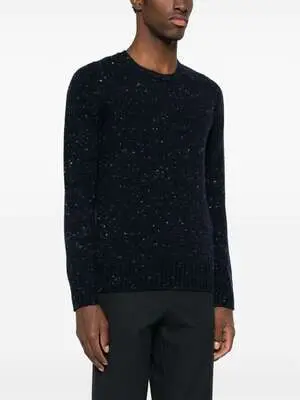 DRUMOHR Speckle-knit Jumper - Blue