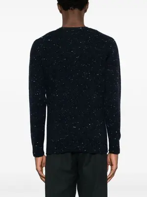 DRUMOHR Speckle-knit Jumper - Blue