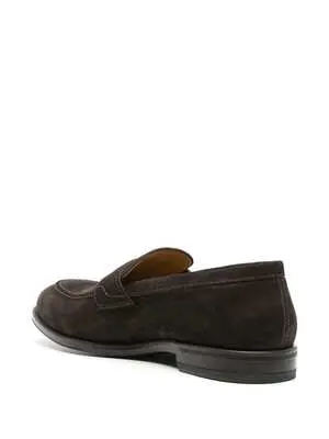 HENDERSON BARACCO Suede Penny Loafers