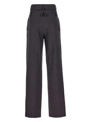 AMBUSH High-waisted Virgin Wool Trousers