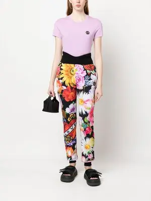 Philipp Plein Pure Cotton T-shirt - Purple