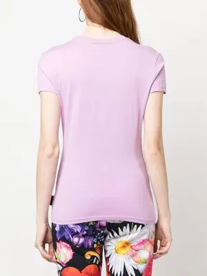 Philipp Plein Pure Cotton T-shirt - Purple
