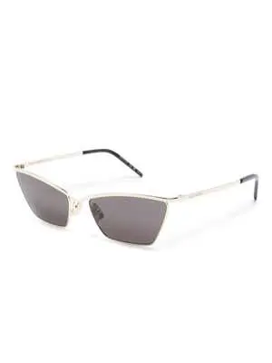 Saint Laurent Sl637 Cat-eye Sunglasses - Gold
