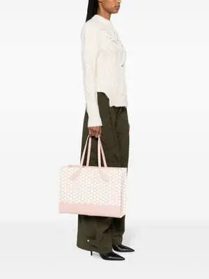 Bally Pennant Leather Tote Bag