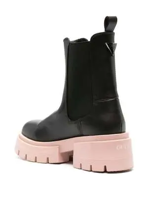 Guess Charlotte Chunky Leather Boots