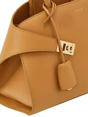 FERRAGAMO Mini Hug Tote Bag - Neutrals