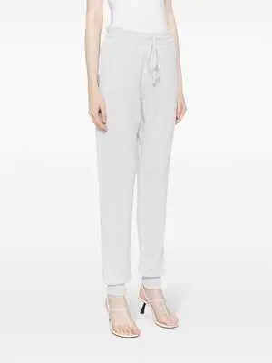 TEDDY CASHMERE Milano Cashmere Track Pants - Blue
