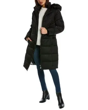 Ted Baker London Ted Baker Samira Belted Padded Coat - Black