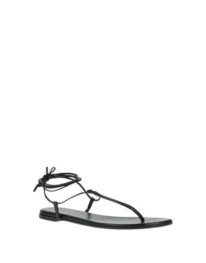 GIANVITO ROSSI Leather Thong Sandals