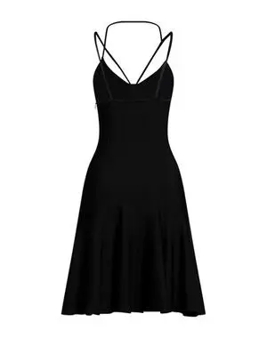 Alexander McQueen Crepe Midi Dress